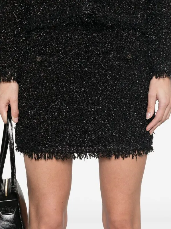 Gucci Lamé Mini Skirt
