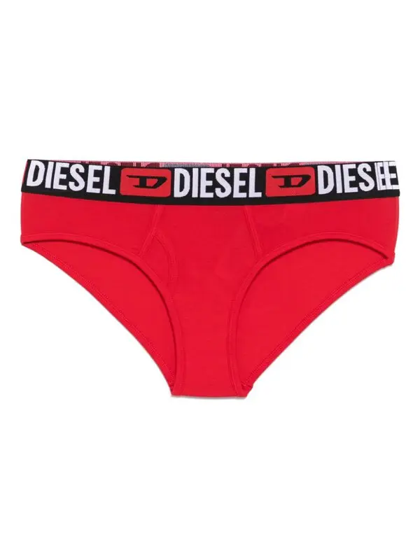 DIESEL® Three-pack Briefs With Maxi-logo Waist