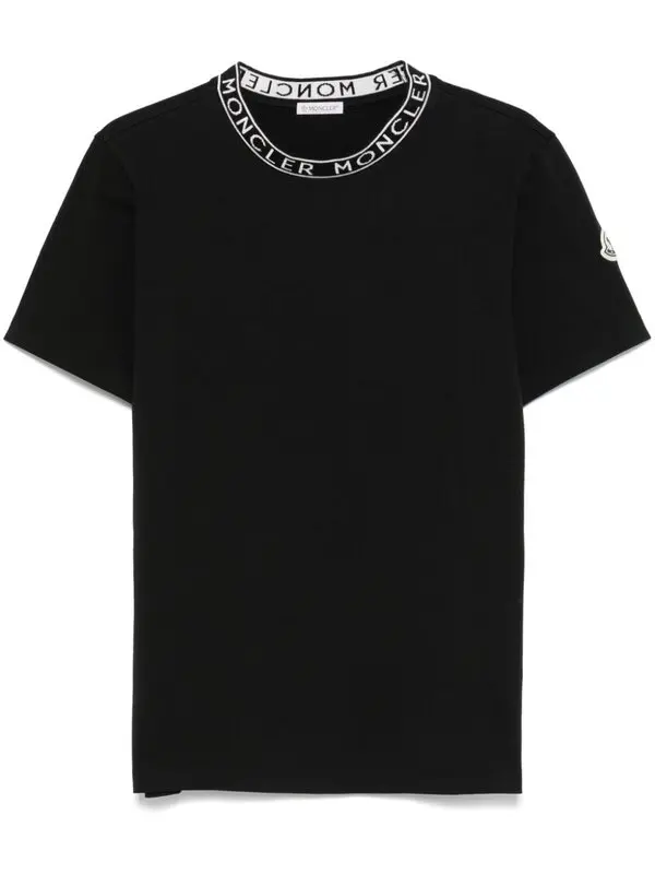 Moncler Logo-collar T-shirt
