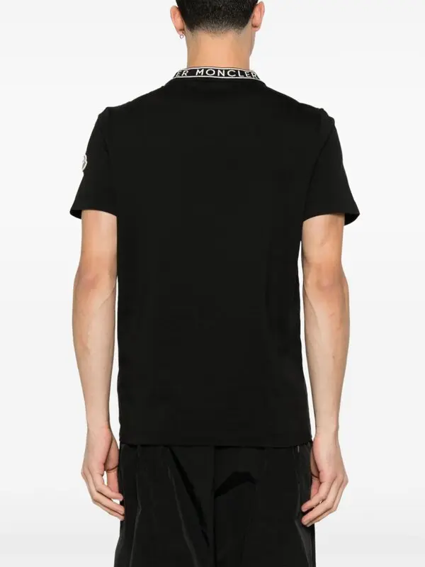 Moncler Logo-collar T-shirt