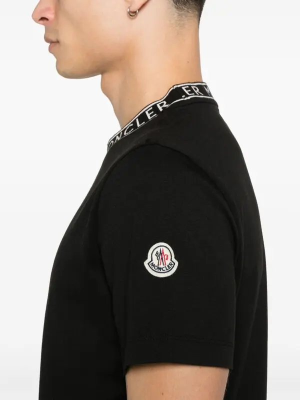 Moncler Logo-collar T-shirt