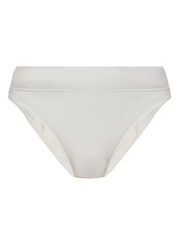 Cult Gaia High-waisted Bikini Bottoms - White