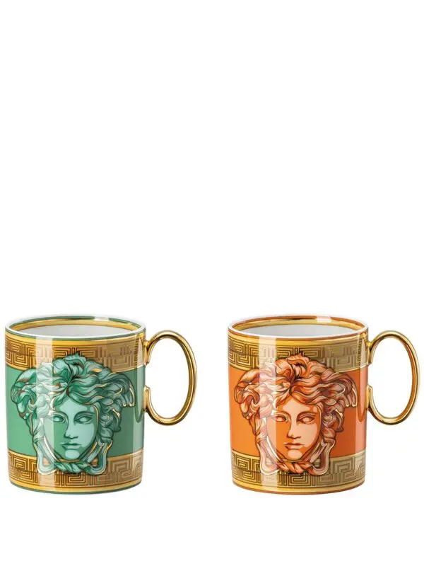 Versace Medusa Amplified Coffe Cups - Green
