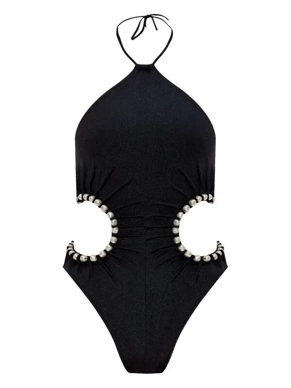 Cult Gaia Cut-out One-piece Swimsuit - Black