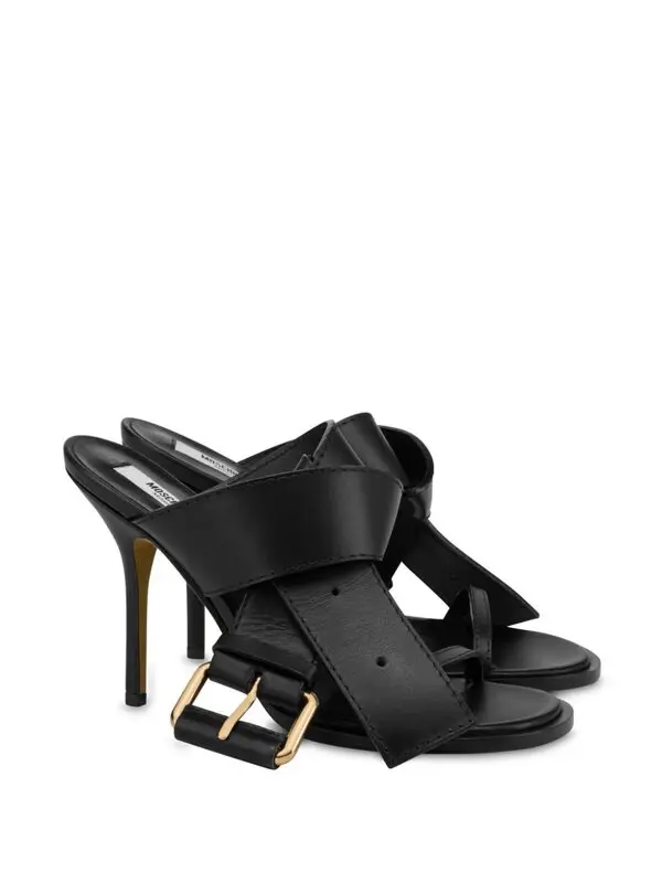 Moschino Decorative Buckle Mules
