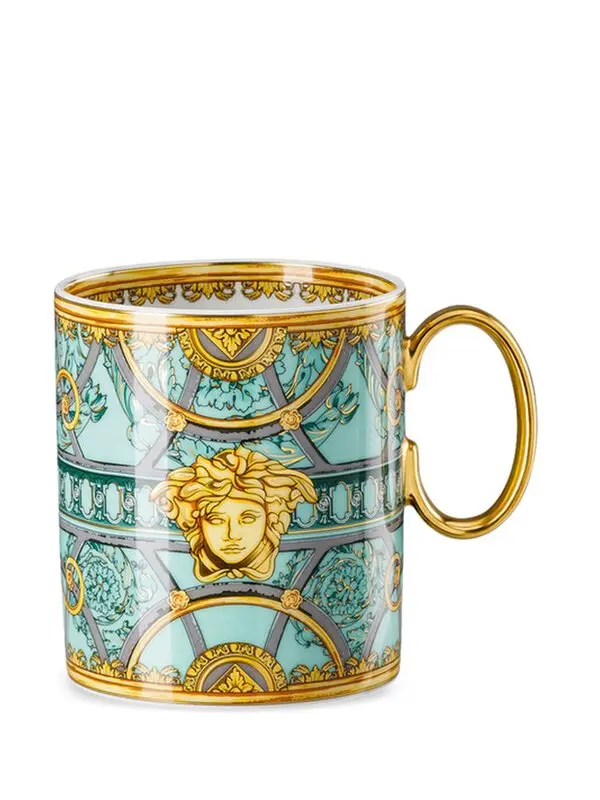Versace Scala Del Palazzo Mug - Blue