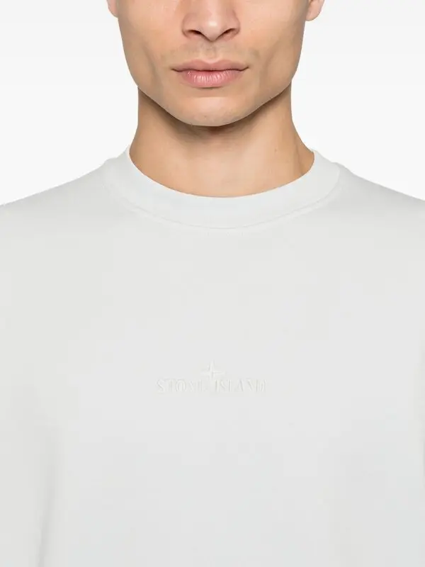 Stone Island Logo-embroidered Sweatshirt