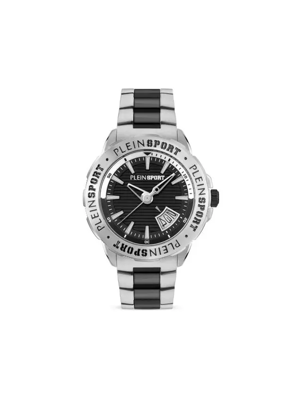 PLEIN SPORT 44mm Bracelet Watch - Black