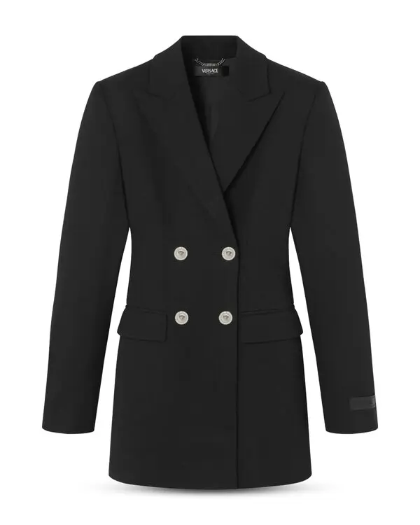 Versace Open Back Double Breasted Jacket