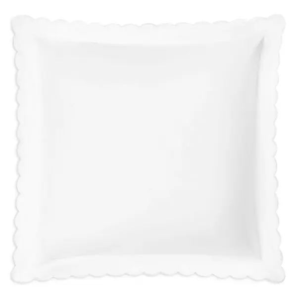 MATOUK Dakota Percale Euro Sham - White