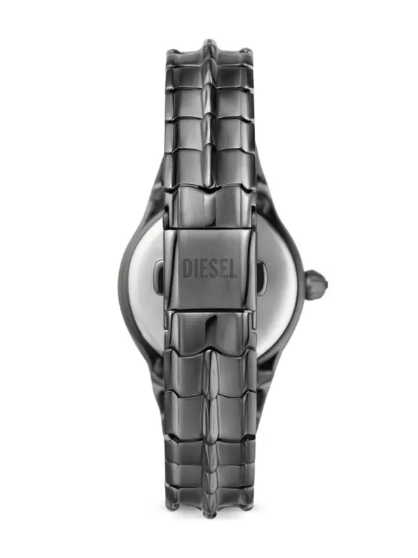 DIESEL® Three-hand Gunmetal Stainless Steel Watch