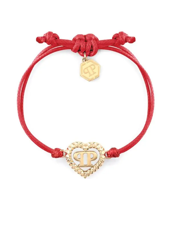 Philipp Plein Rocked Hearts Bracelet - Gold