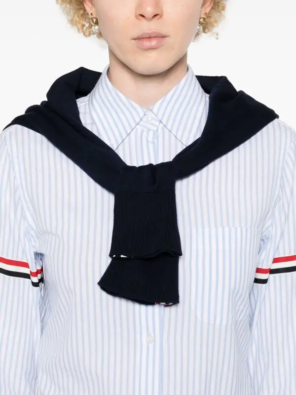 Thom Browne Striped Cotton Shirt