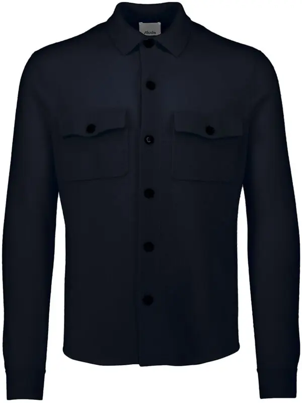 ALLUDE Fine-knit Shirt
