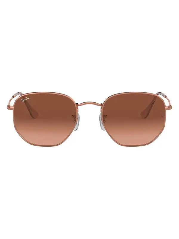 Ray-ban Hexagonal-frame Sunglasses - Pink