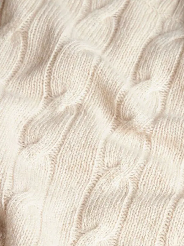 Etro Cable-knit Cashmere Sweater - Neutrals