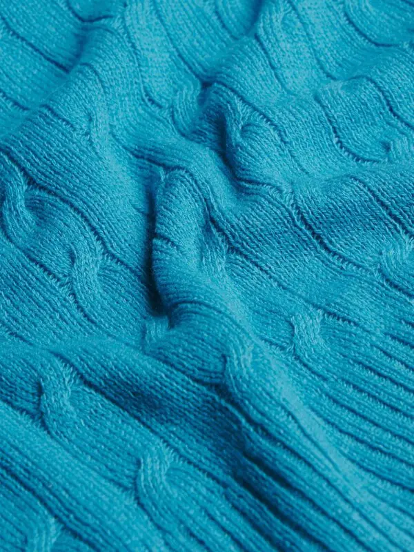 Etro Cable-knit Cashmere Sweater - Blue