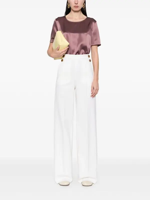 Max Mara Polonia Trousers - White