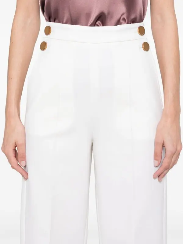Max Mara Polonia Trousers - White