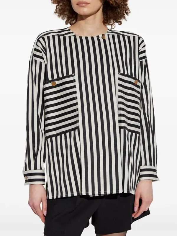 Max Mara Paio Striped Shirt