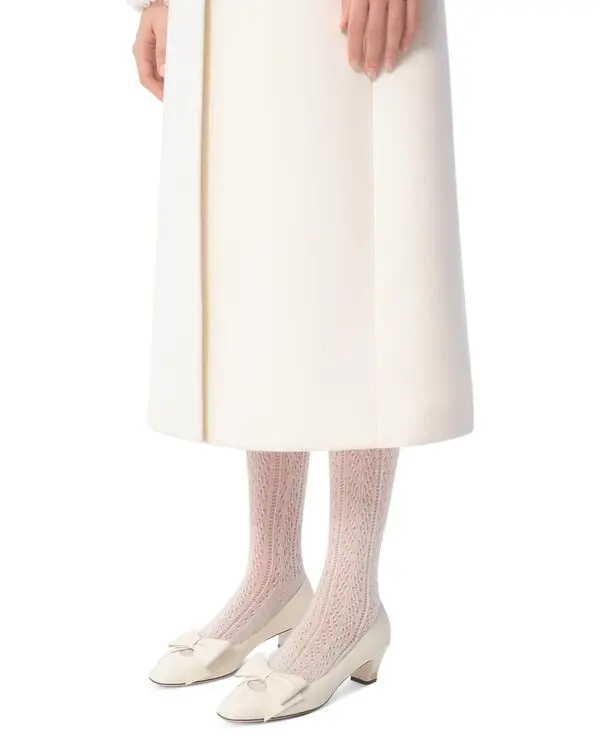 Valentino Garavani Bowow Pumps - Ivory