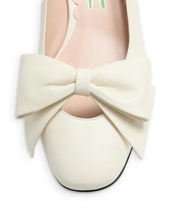 Valentino Garavani Bowow Pumps - Ivory