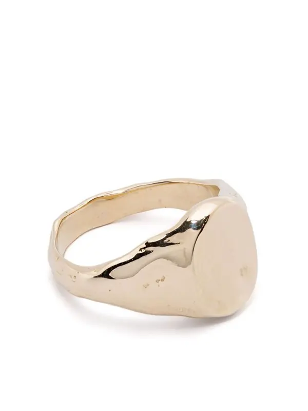 FIE ISOLDE 14k Yellow Cogency Signet Ring - Gold