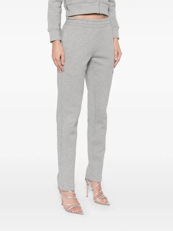 Attico Logo-appliqué Sweatpants - Grey