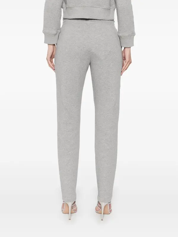 Attico Logo-appliqué Sweatpants - Grey