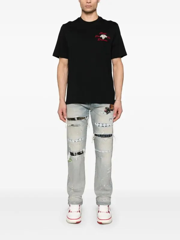 Amiri Vintage Patch Straight Leg Jeans