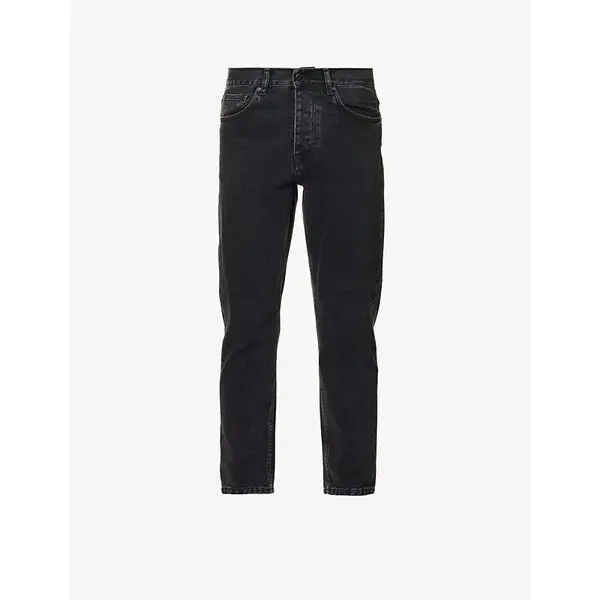 Carhartt Work In Progress Newel Straight-leg Denim Jeans - Black
