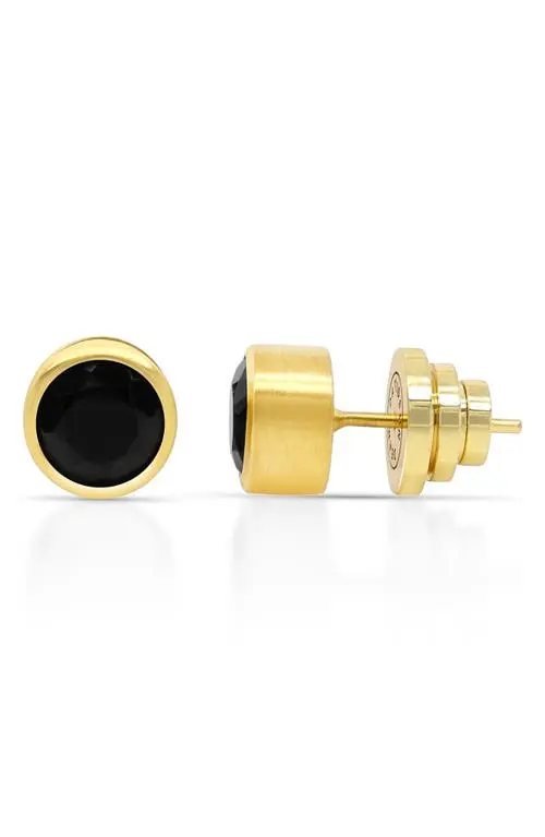 DEAN DAVIDSON Signature Midi Onyx Stud Earrings - Black Onyx