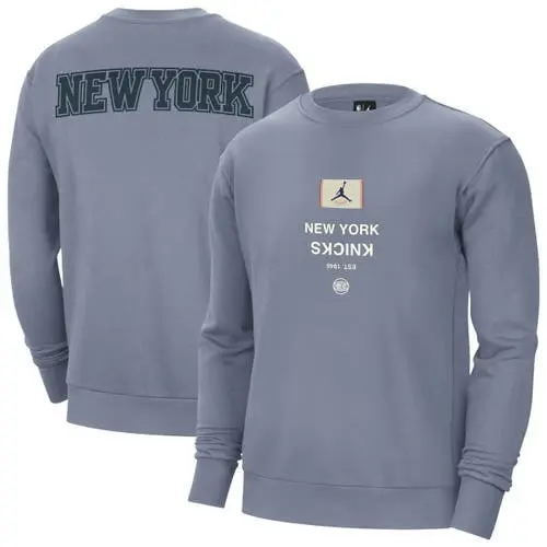 JORDAN BRAND New York Knicks Statement Edition Heavyweight Pullover Sweatshirt