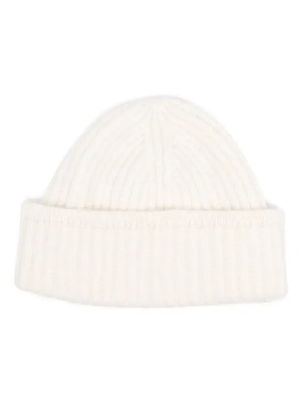BLANCA VITA Chunky Knit Beanie - White