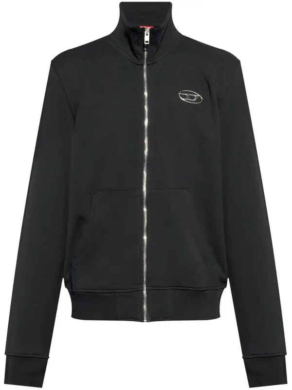 DIESEL® S-ginni-zip-od Sweater - Black