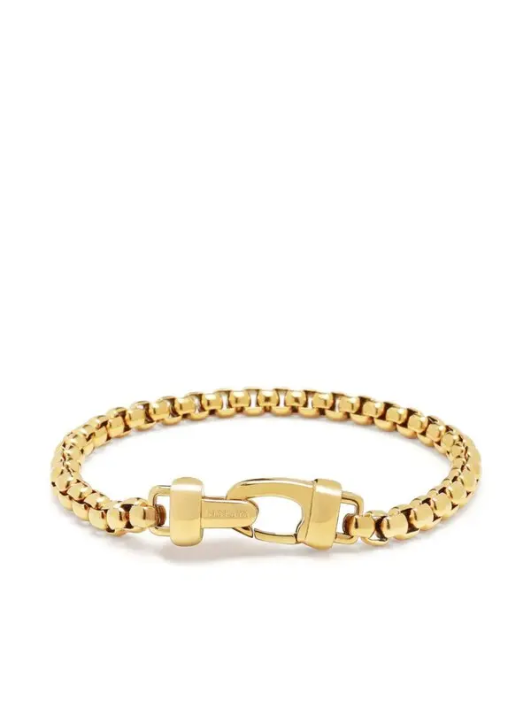 NIALAYA JEWELRY 5mm Box Chain Bracelet - Gold
