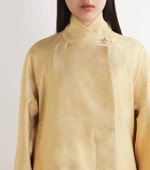 Alexis Mabille Lamé A-line Gown