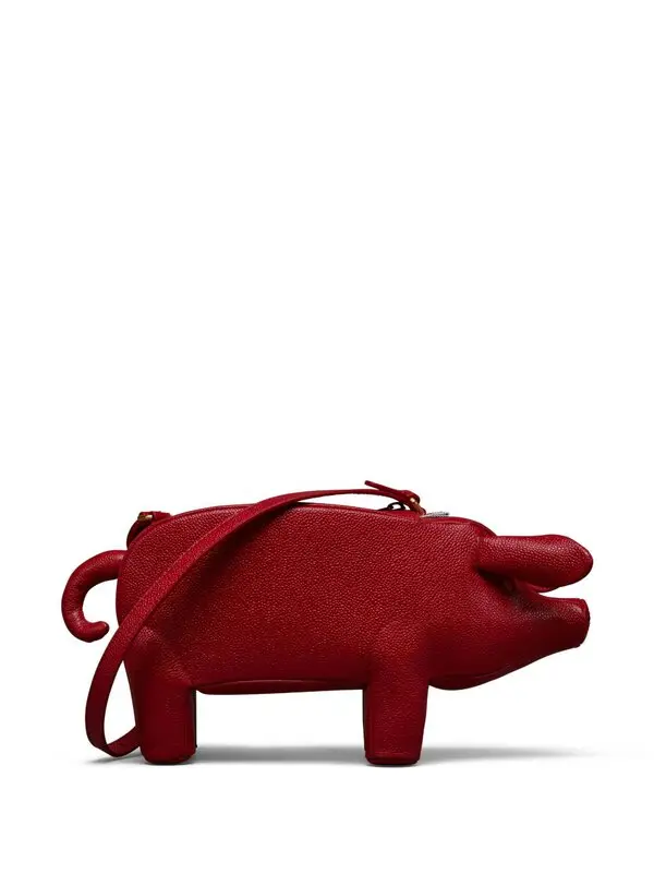 Thom Browne Pig Shoulder Bag - Red