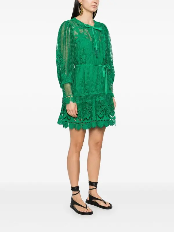 Farm Rio Tropical Flight Mini Dress