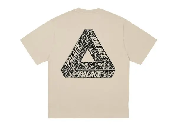 PALACE Tri Slip T-shirt - Stoney Grey