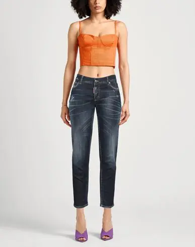 Dsquared2 Cotton Elastane Skinny Jeans