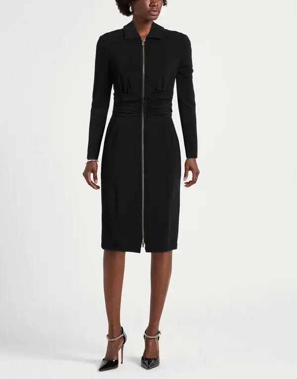 Pinko Midi Bodycon Dress In Black - 68% Off | Editorialist