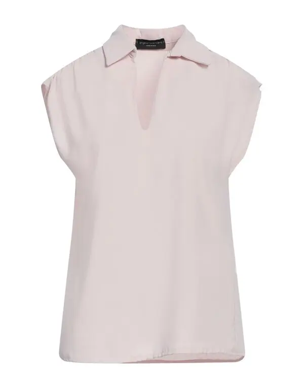 ANGELA MELE MILANO Crepe Top - Pink