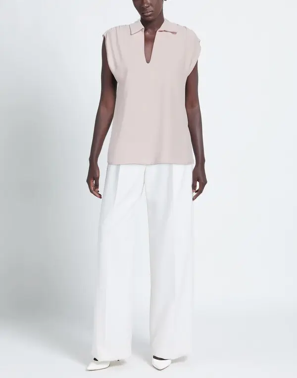 ANGELA MELE MILANO Crepe Top - Pink