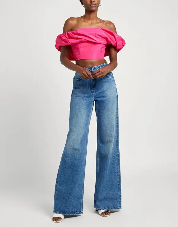 Pinko Taffeta Crop Top