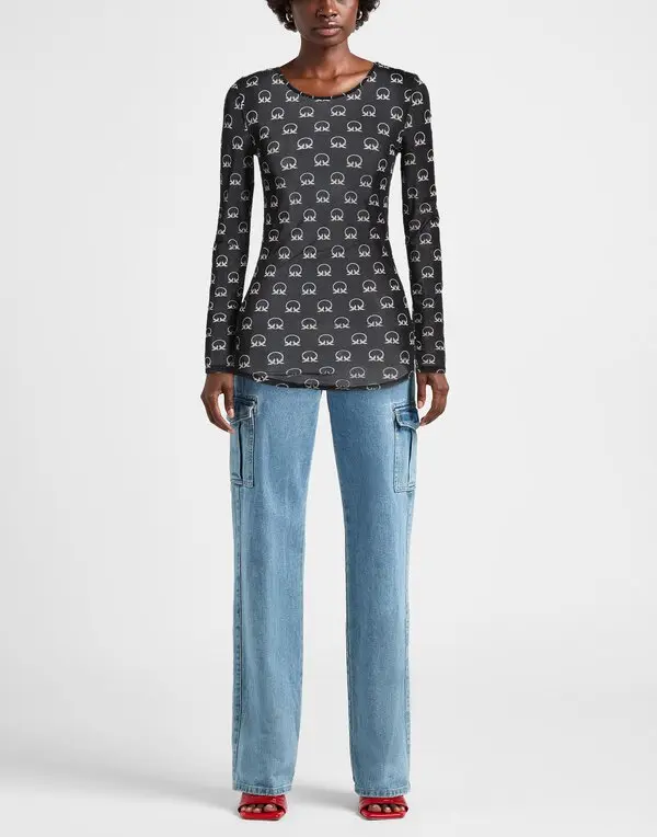 Pinko Logo-print Jersey T-shirt