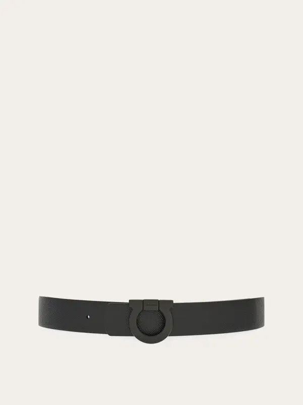 FERRAGAMO Reversible Belt - Black