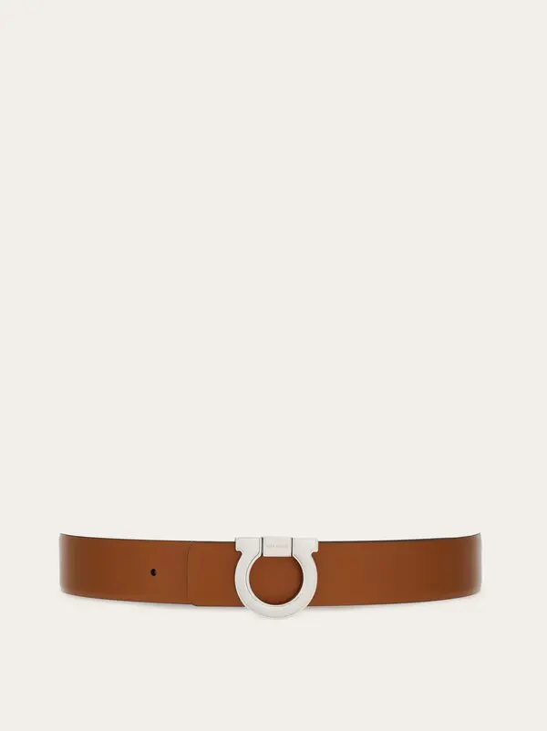 FERRAGAMO Reversible Belt - Brown