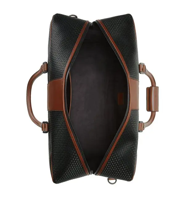 SERAPIAN Leather-trim Holdall