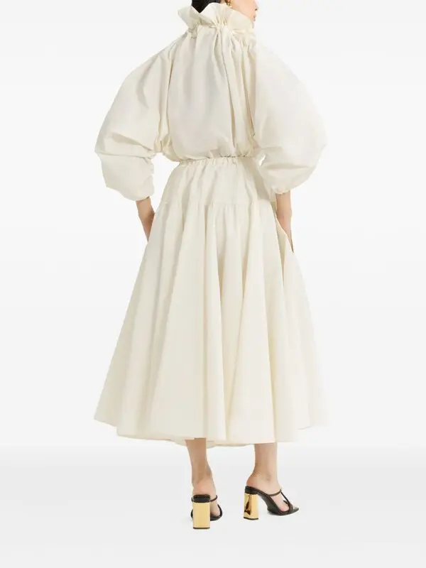 PATOU Faille Maxi Skirt